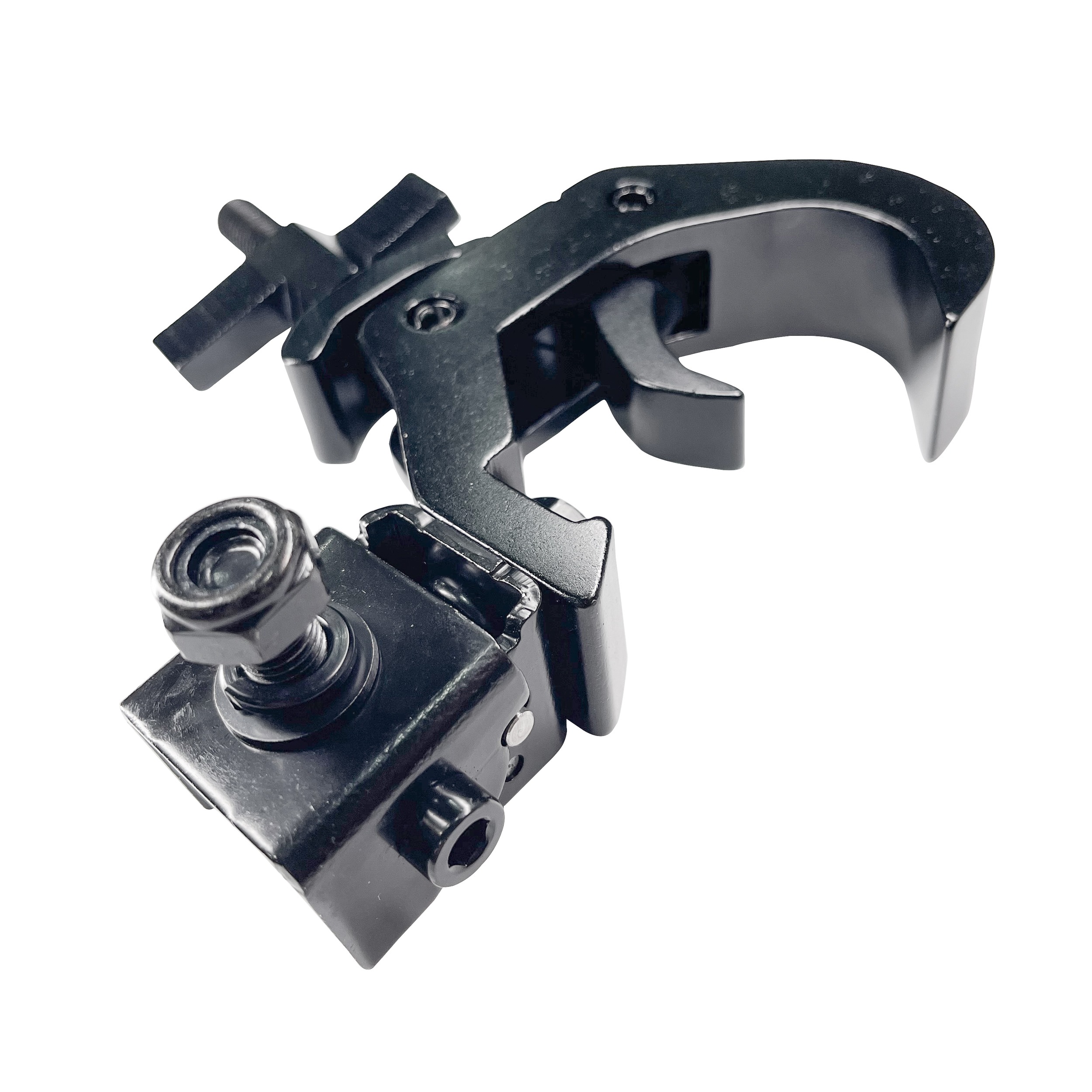 Set of (4) Quick 90º Folding Clamp Adapters with T-C12 Truss Clamp 2 in ...