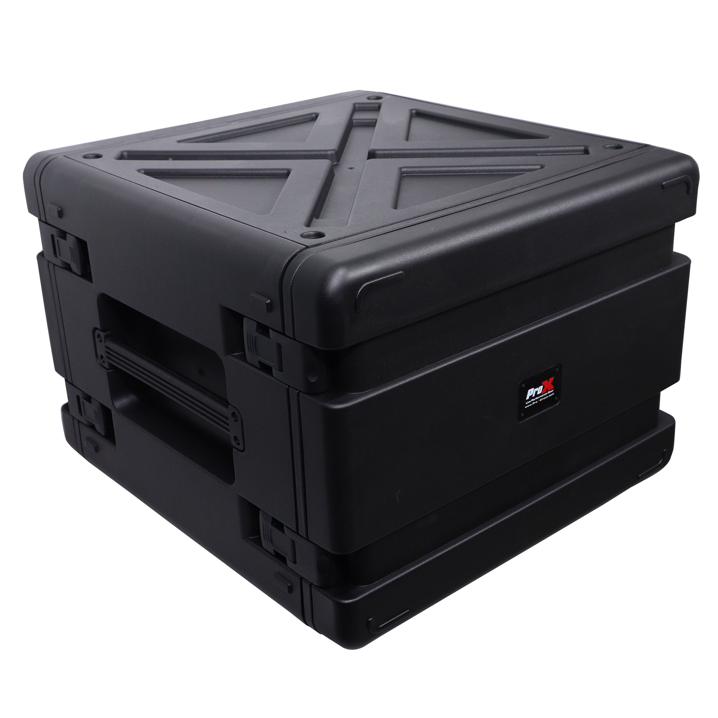 UltronX Watertight 8U Rack Space Molded Plastic Case - 18" Depth Front ...