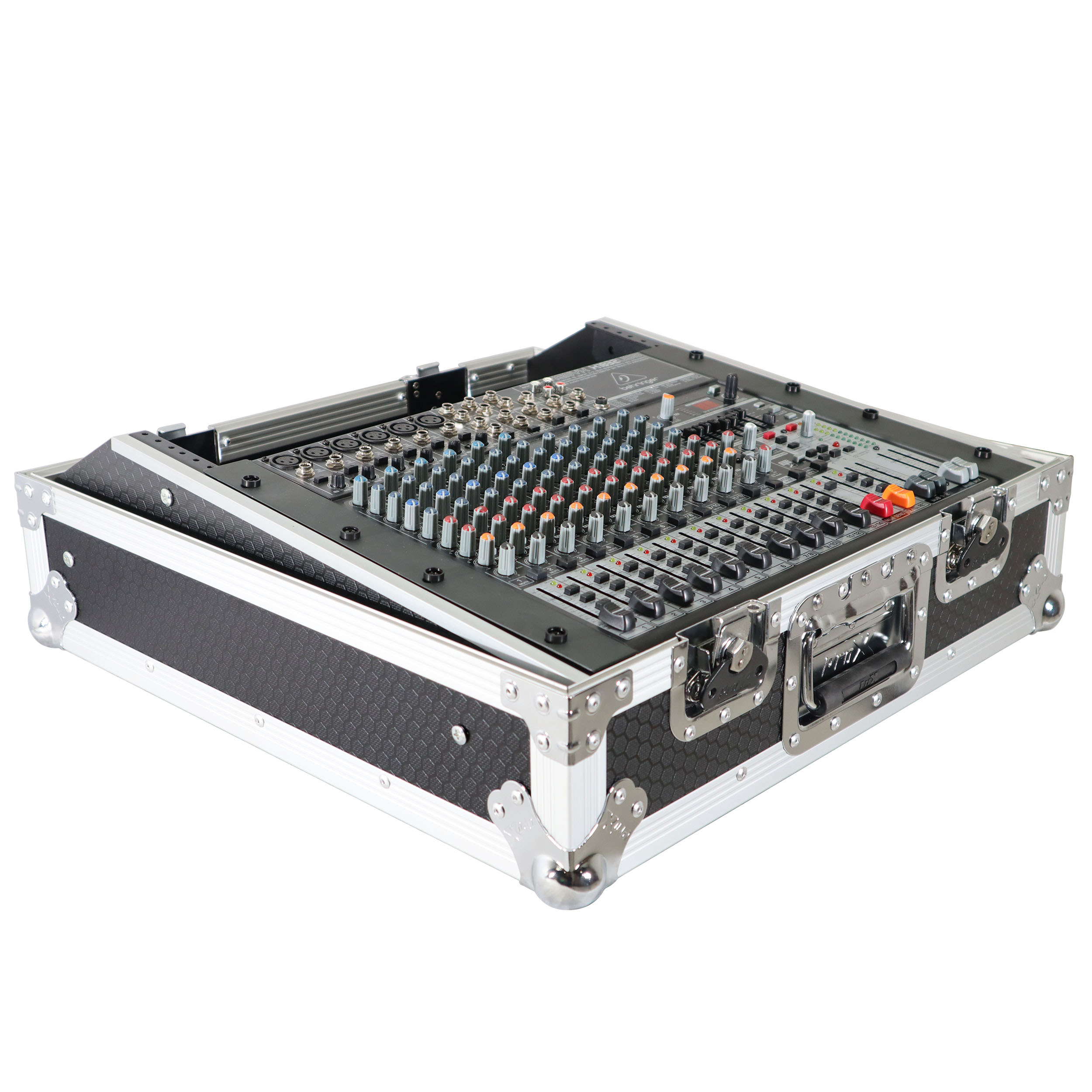Universal 10U 19" Topload Rack Mountable Live Sound Mixer Flight Case ...
