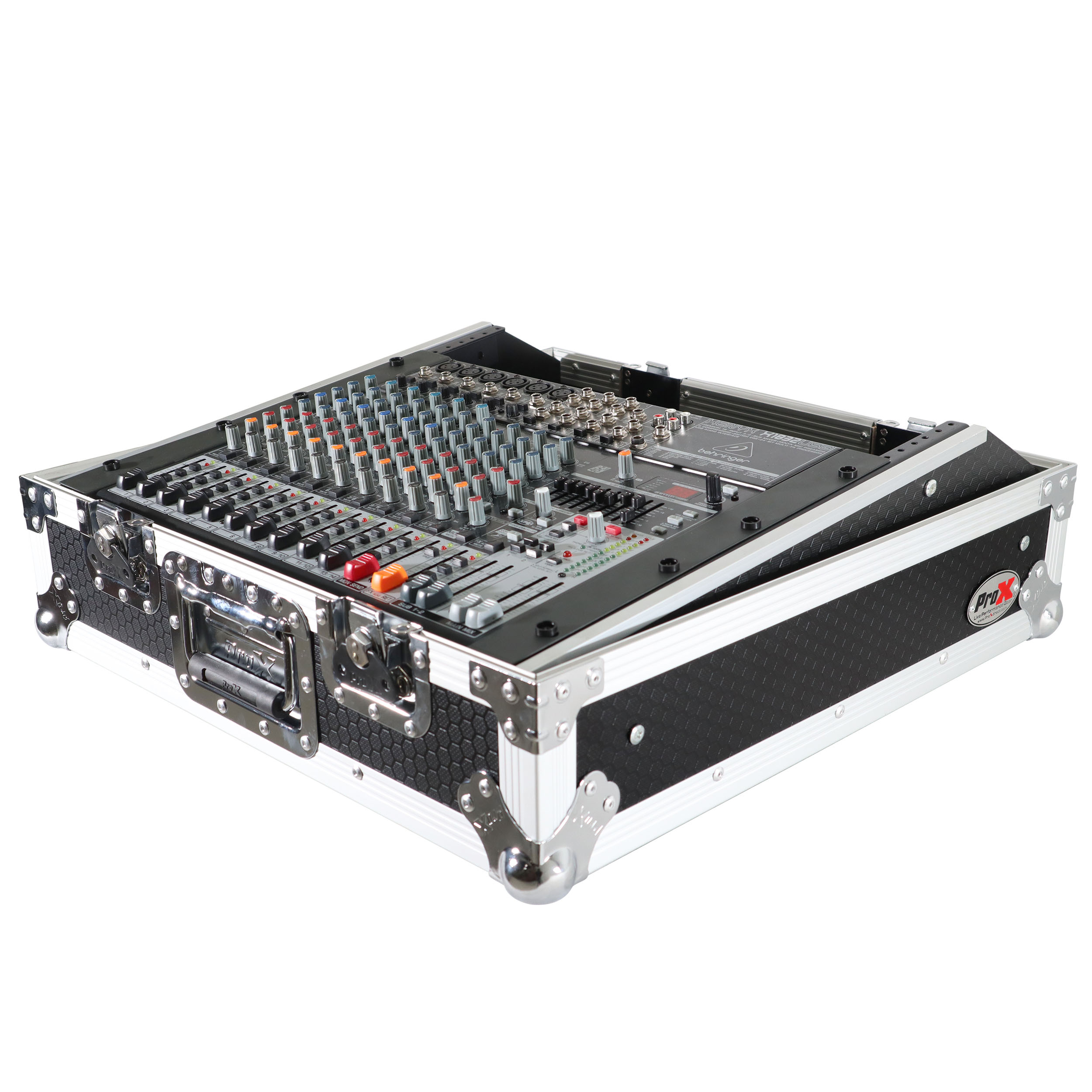 Universal 10U 19" Topload Rack Mountable Live Sound Mixer Flight Case ...