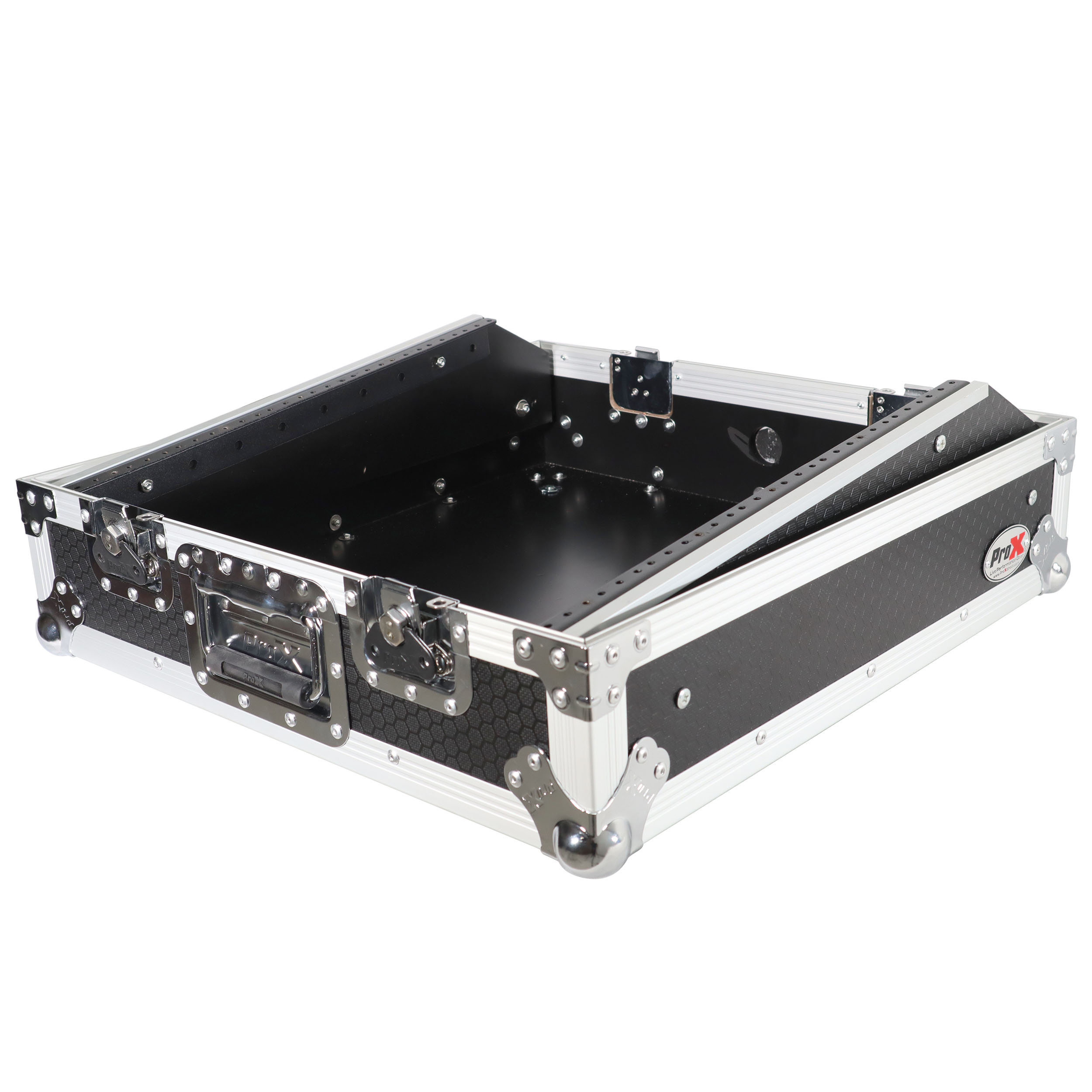 Universal 10U 19" Topload Rack Mountable Live Sound Mixer Flight Case ...
