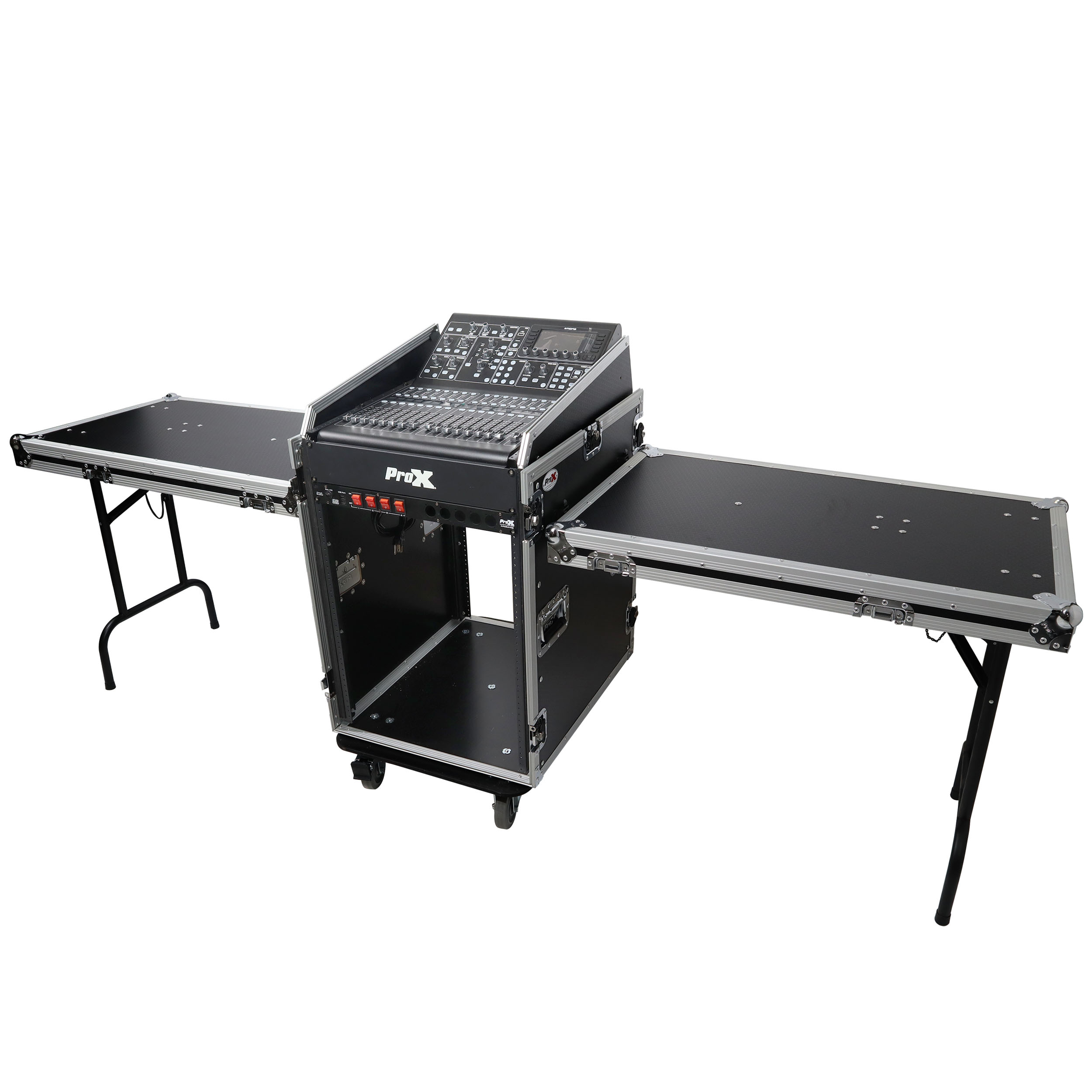 Universal 19 Rack-mount Mixer W-13U Top and 16U Front W-2 Side Work ...