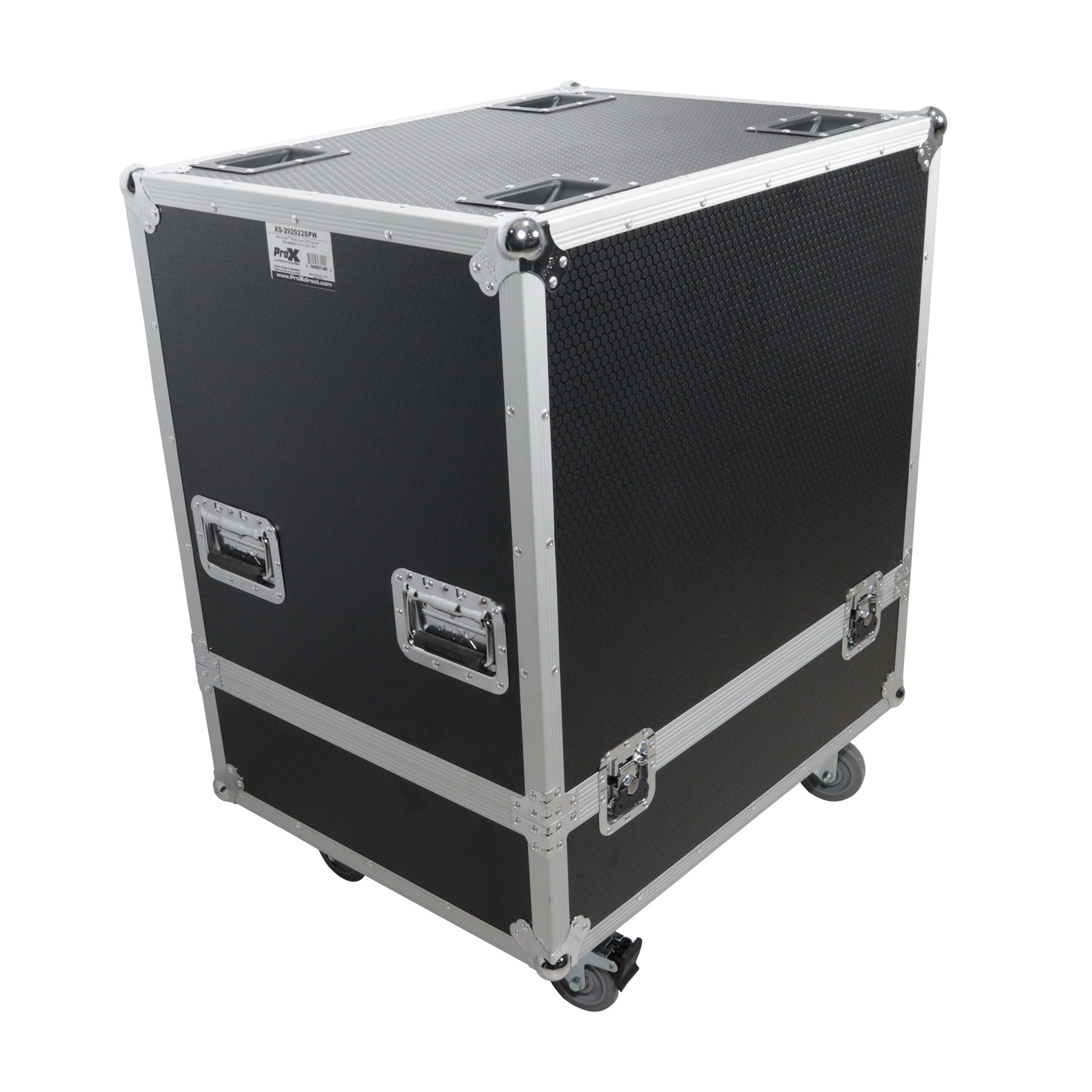Universal Flight Case Dual Line Array Speakers or Single Subwoofer with ...