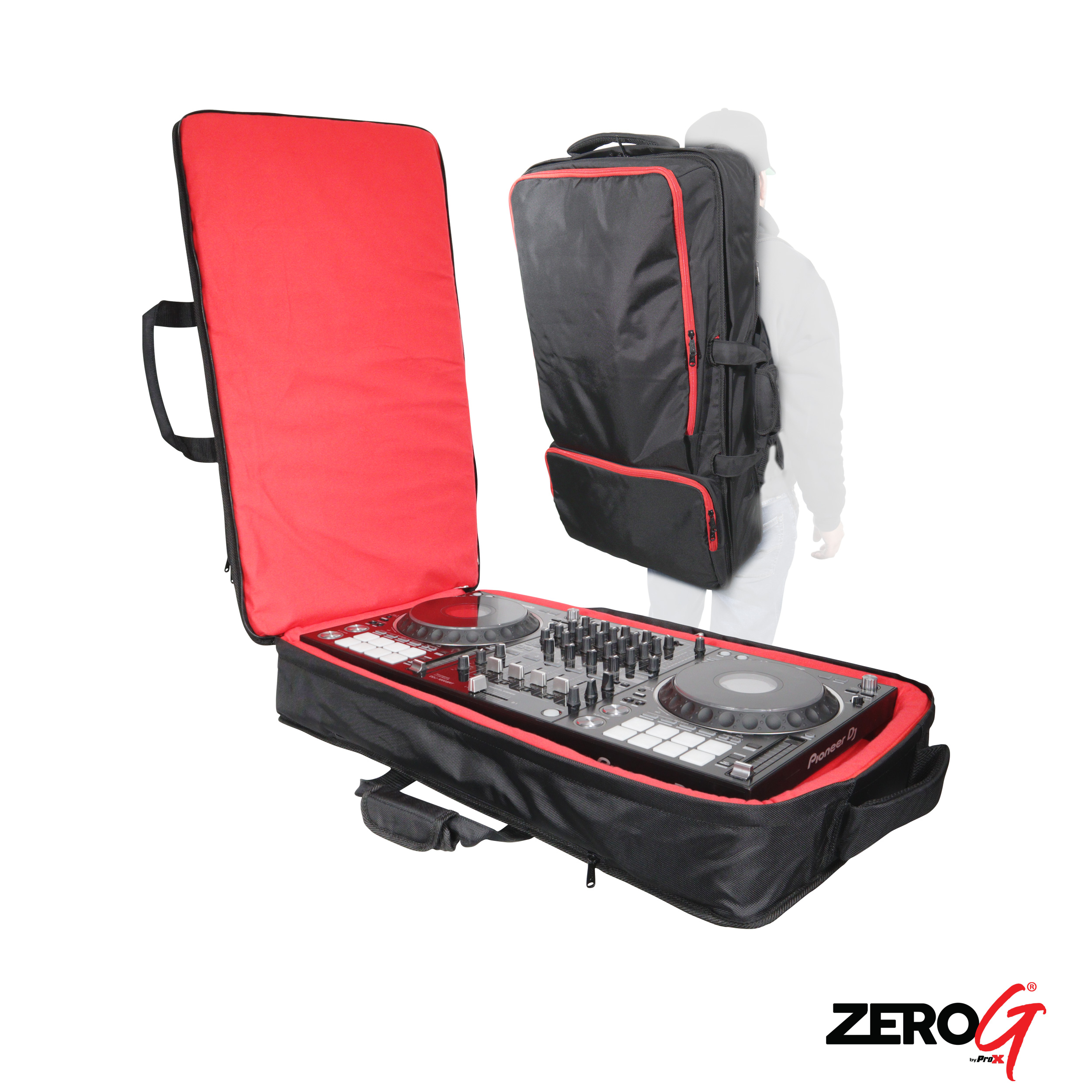 ProX ZeroG Lightweight Backpack – For Pioneer DDJ-REV7, RANE ONE DDJ ...