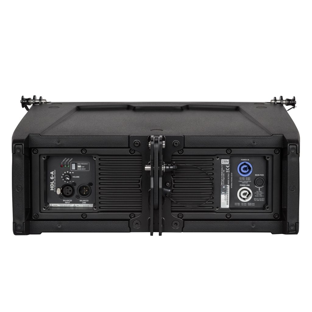 RCF HDL 6-A Line Array - 12 speakers, 2 Fly bars, 3 Flight Cases - GTR ...