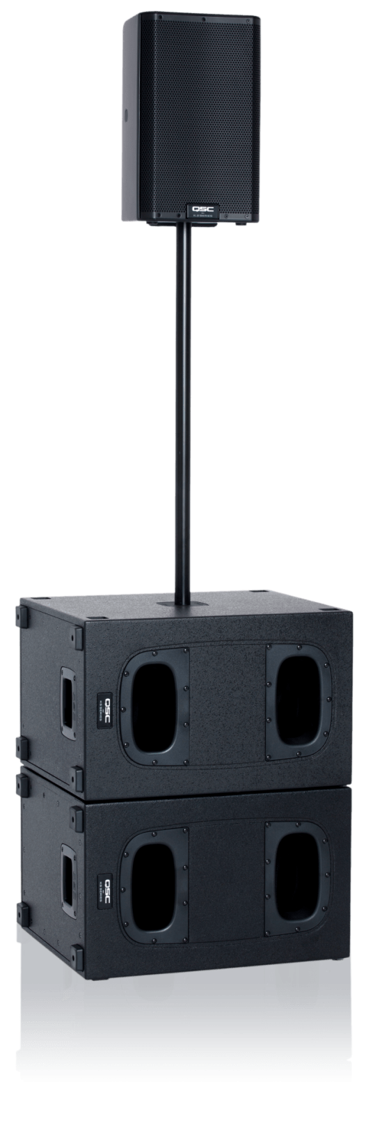 QSC KS112 2000W 12-Inch Compact Powered Subwoofer