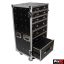 7 Drawer Workstation Case W-Folding Lid Side Table on Wheels