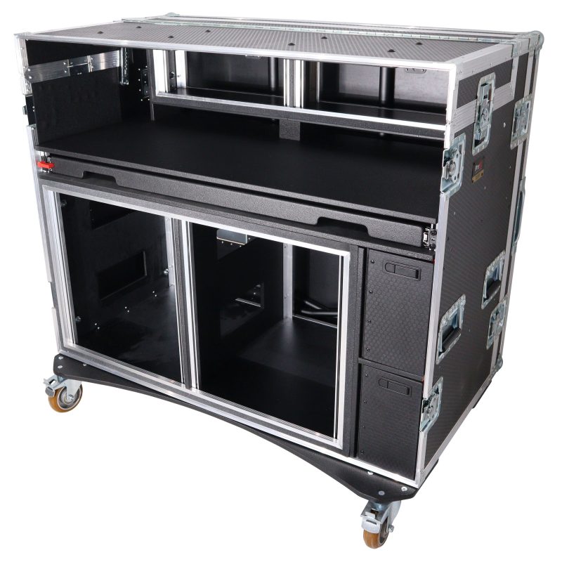 Mobile AV Broadcasting Streaming Recording Studio Workstation Case with ...