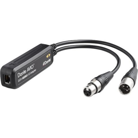 Audinate ADP-AES3-AU-2X2 Dante AVIO AES Adapter
