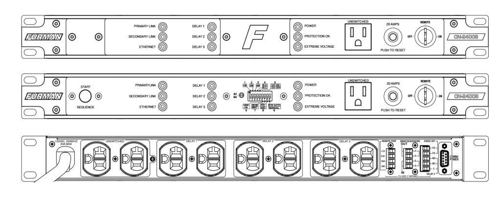 Furman CN-2400S 20 Amp Smart Sequencing Power Conditioner