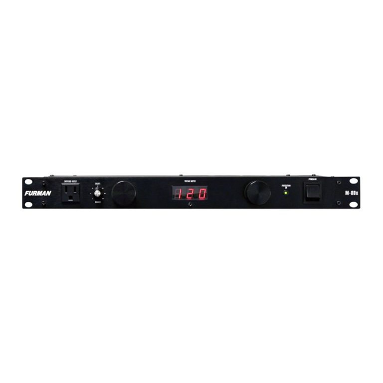 Furman M-8DX 15 Amp Power Conditioner w/Lights and Digital Meter