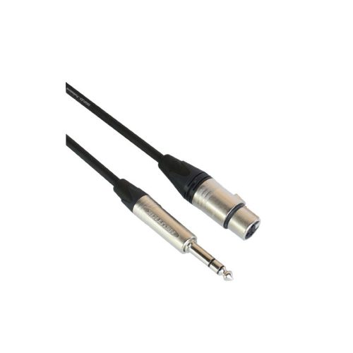 Digiflex 25 Foot NK2/6 Adapter Cable -XLRF to Stereo Phone Plug