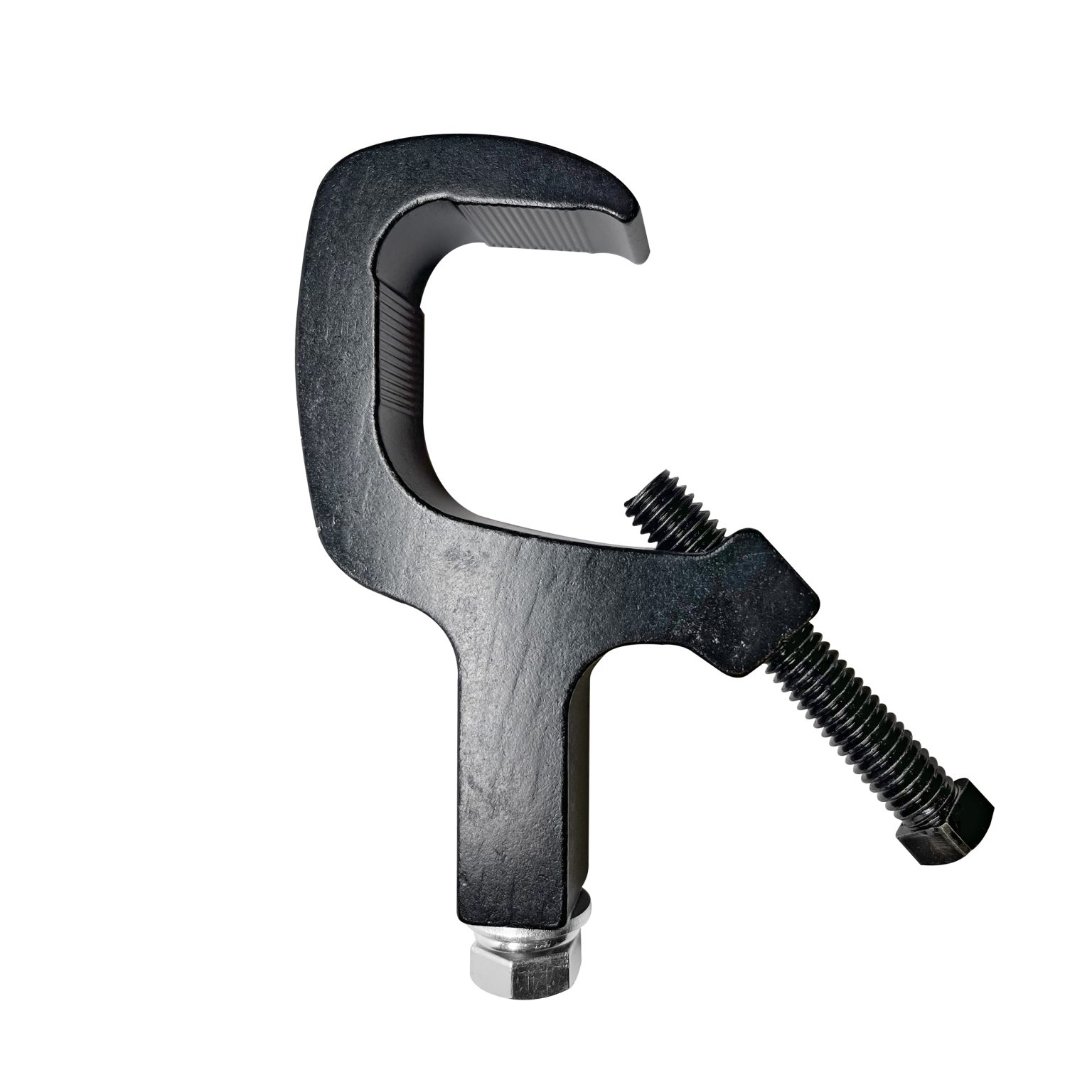 Aluminum C-Clamp for 1.5 to 2" Truss Tube Capacity 330 lbs. Black ...